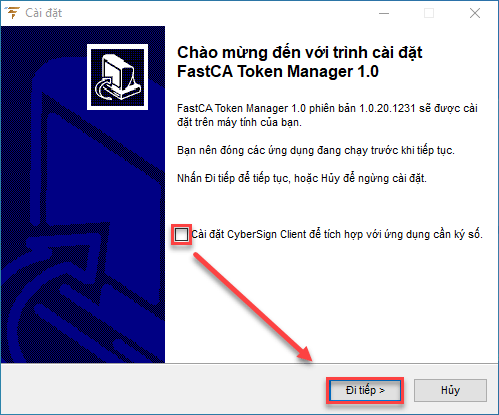 Hướng dẫn cài đặt chữ ký số FAST-CA - Chữ ký số New Fastca